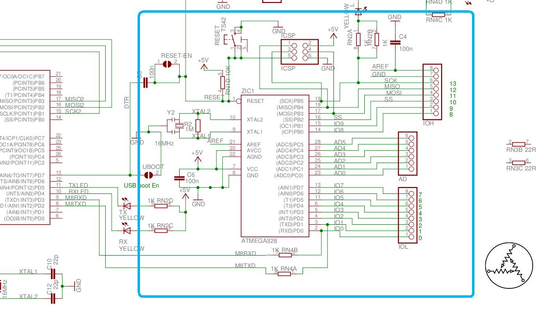 Electrónica y circuitos: Simulación de arduino en proteus