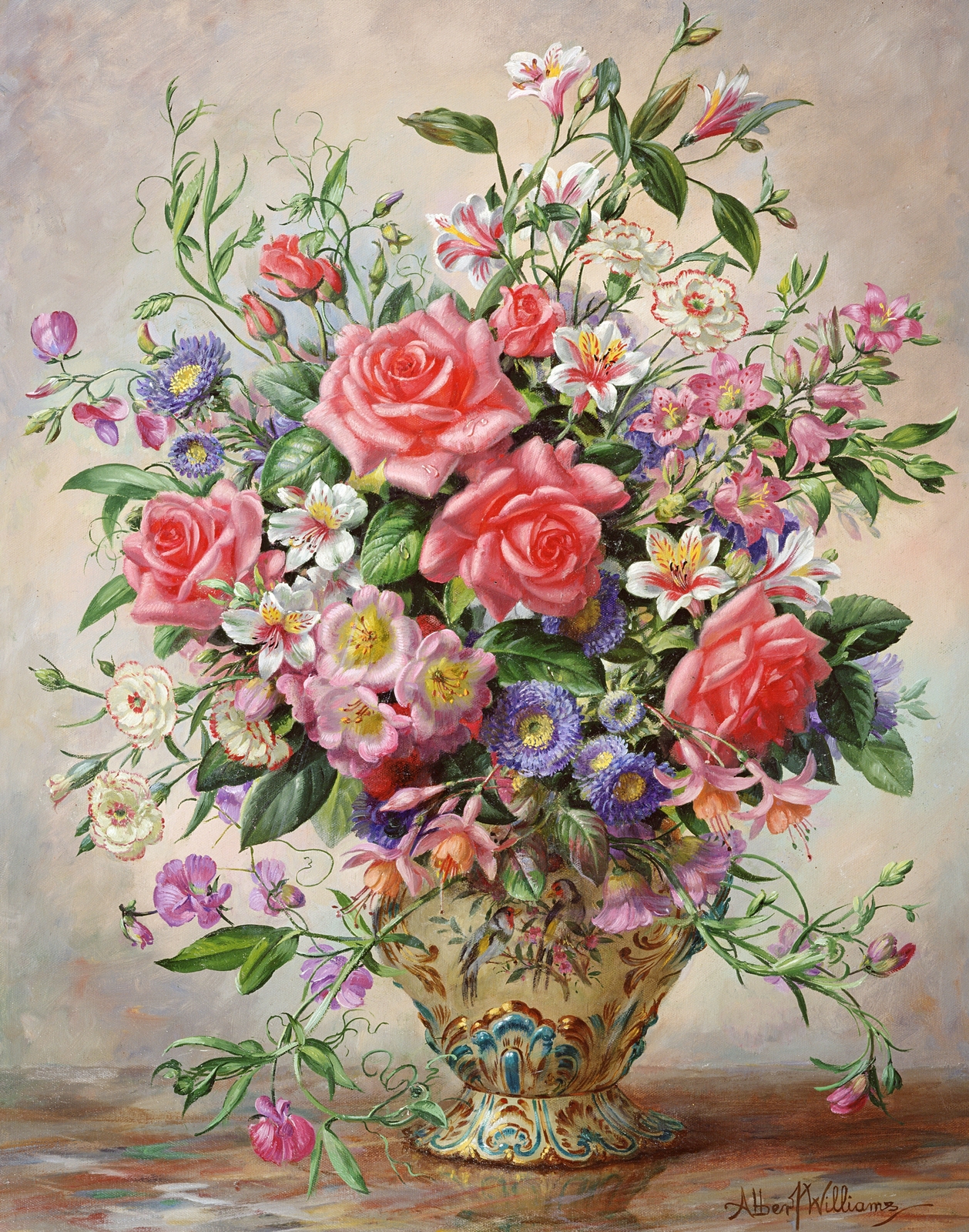 Натюрморты/Альберт Вильямс (Albert Williams), 1922-2010. Англия ...