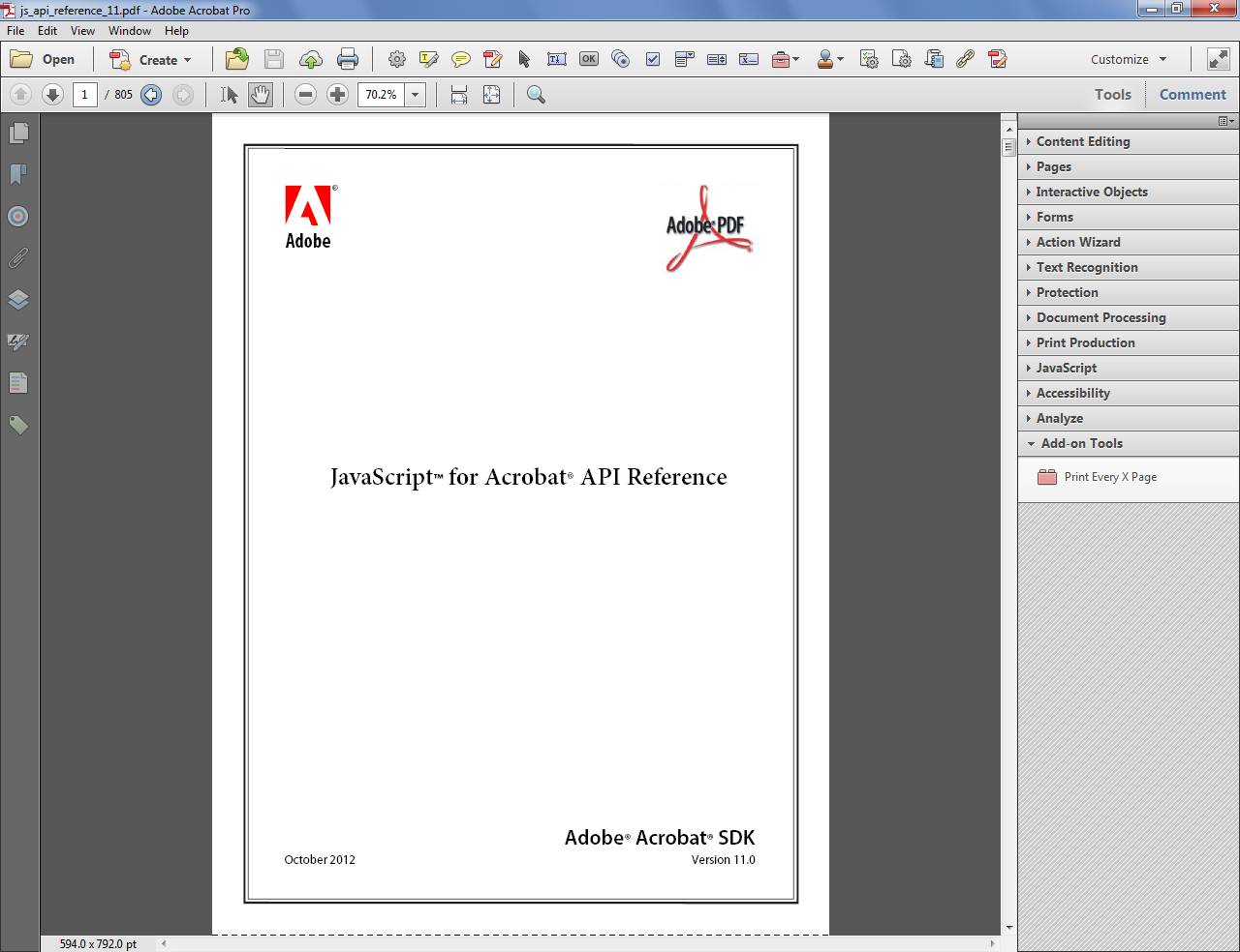 Custom Made Scripts For Adobe® Products Acrobat Reader Print