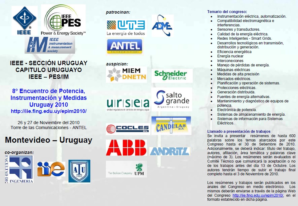 EPIM: 5. Historia del Capítulo - los Congresos EPIM