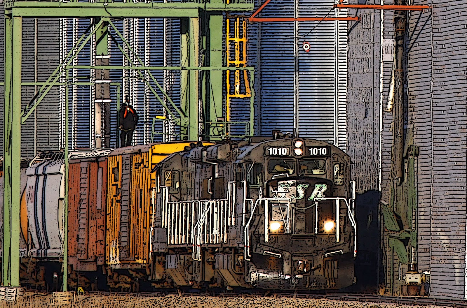 Peter's Photo Odyssey: Image of Saskatchewan.. Grain Elevators ...