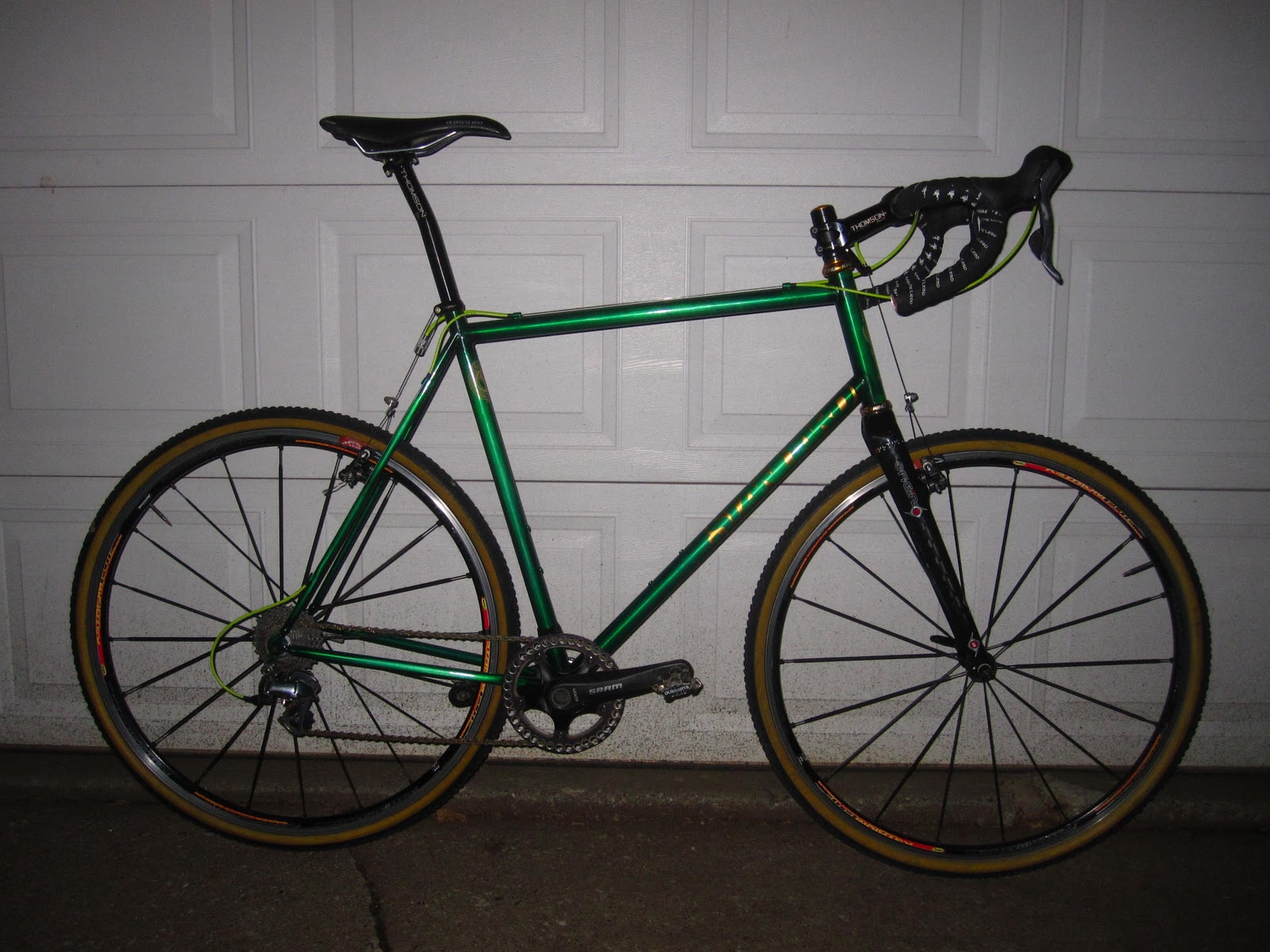 Building bikes is fun.: New custom Standard Byke Co. cross bike!