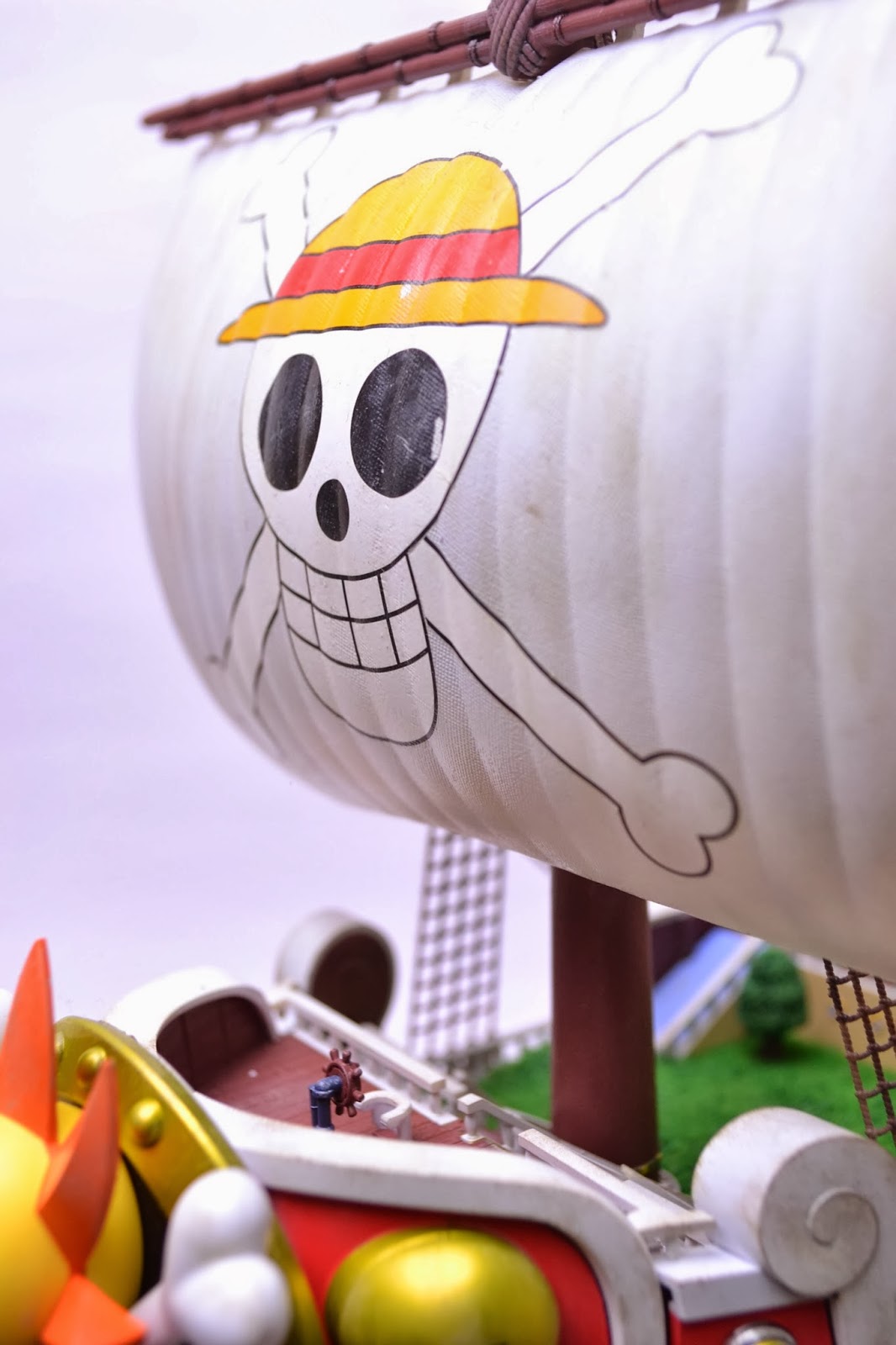 Only One Hobby: 專業模型 BANDAI ONE PIECE THOUSAND SUNNY 海賊王 千陽號 模型 完成
