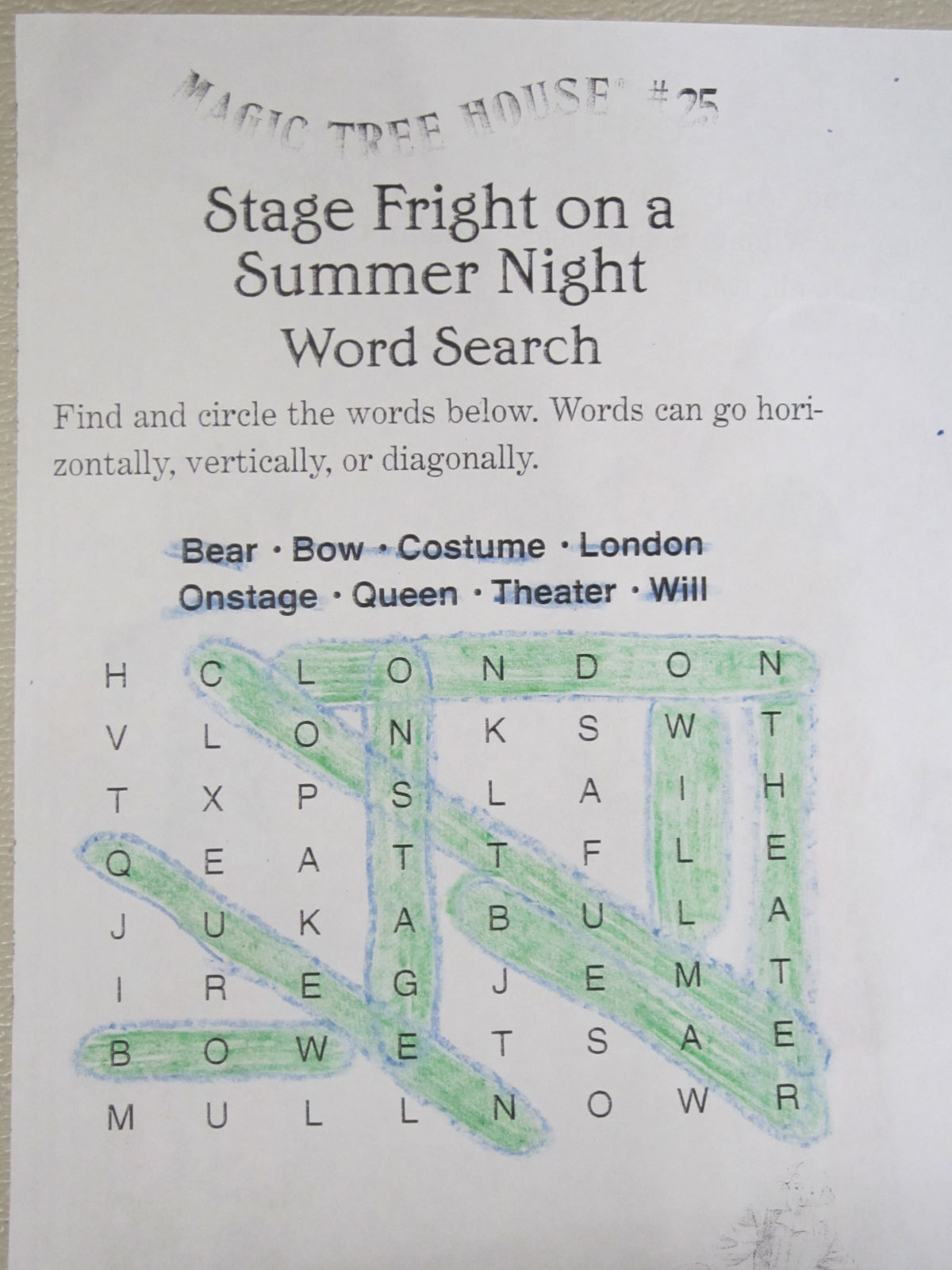 Magic Tree House Book Club