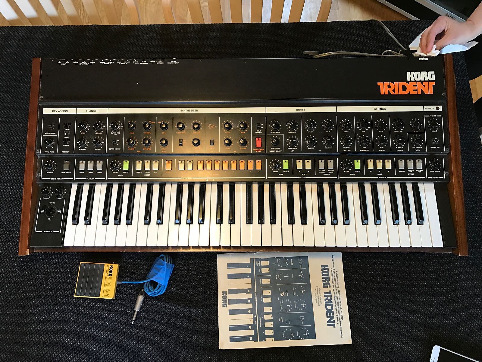 MATRIXSYNTH: Korg Trident SN 33051x