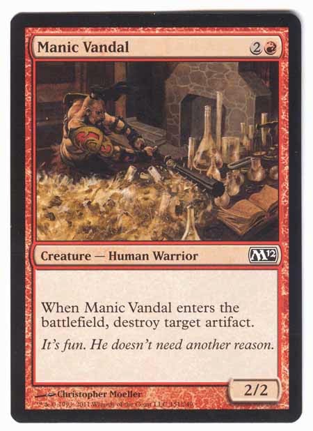 Magic the Gathering Adventures: Magic 2012 (M12) Red Creatures