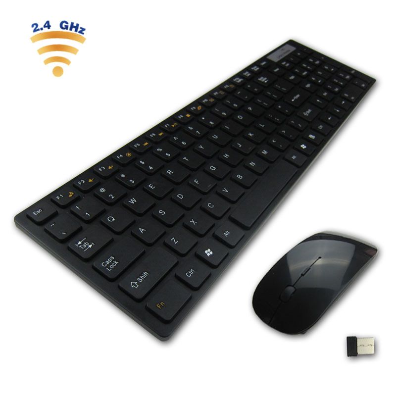 WE SUPPLY WHAT YOU NEED: Slim Wireless Keyboard and Mouse Combo ...