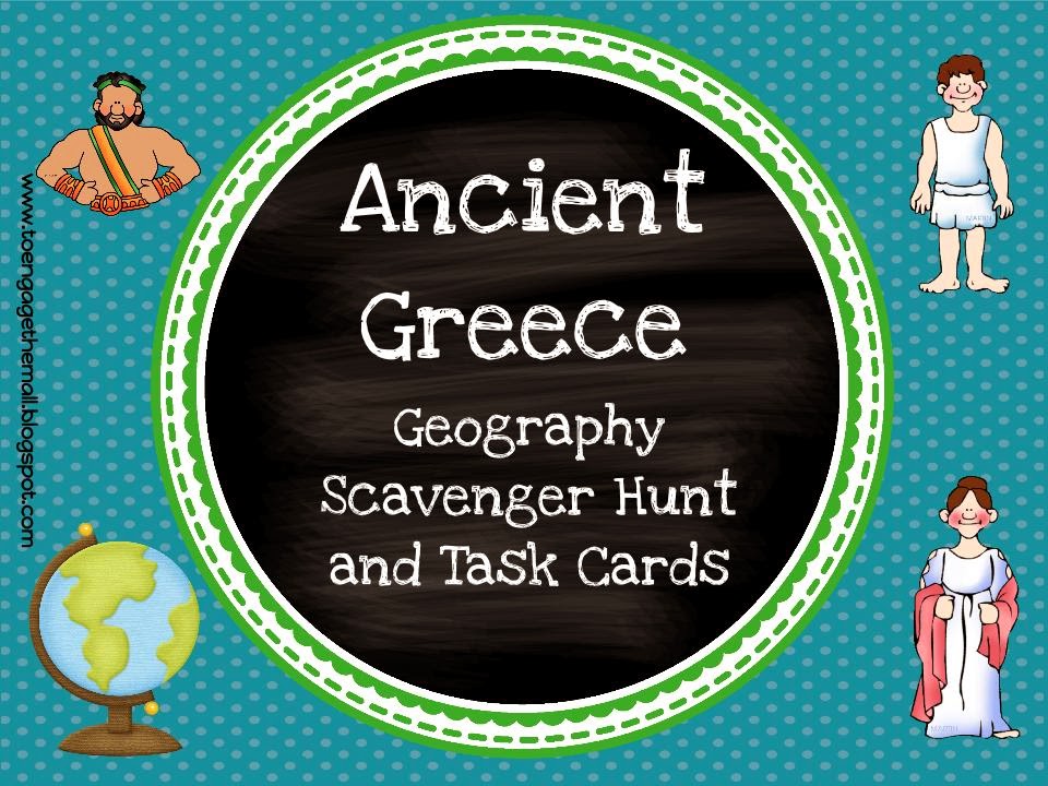 To Engage Them All: Ancient Greece Task Cards