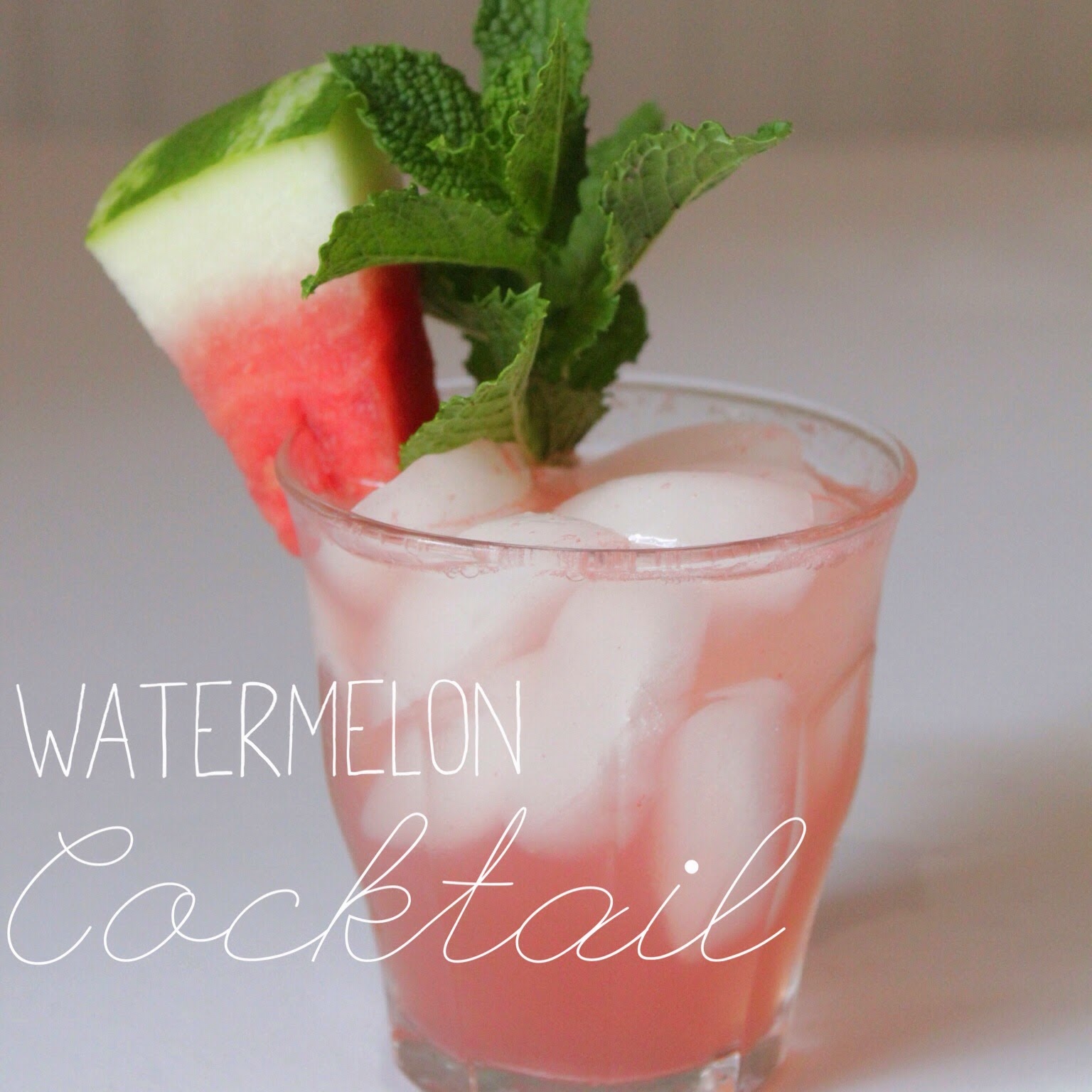 Four and Know More: Thirsty Thursday-Watermelon Cocktail