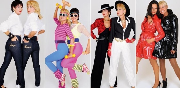 Anos 80, a década perdida!!: Xuxa e Luíza Brunet "de volta aos anos 80"