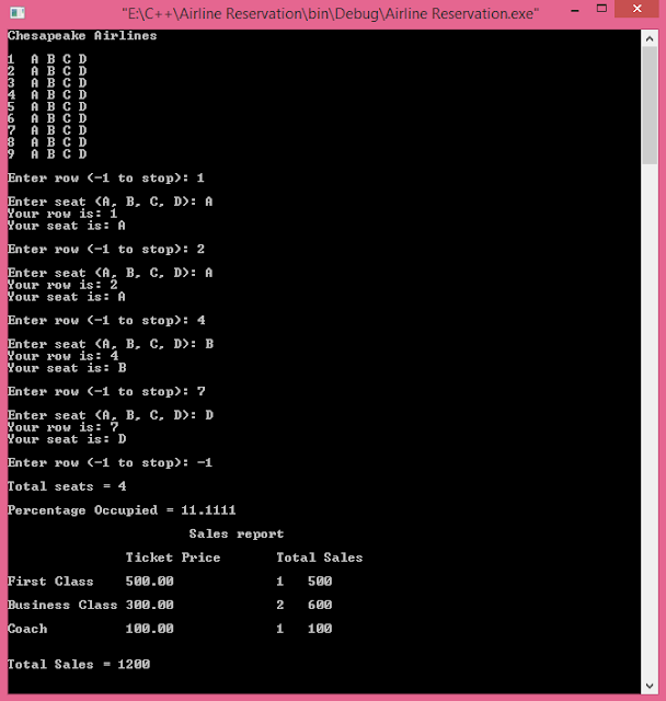 Passenger Seats Assigning Program full implementation in C++ - HJ Soft