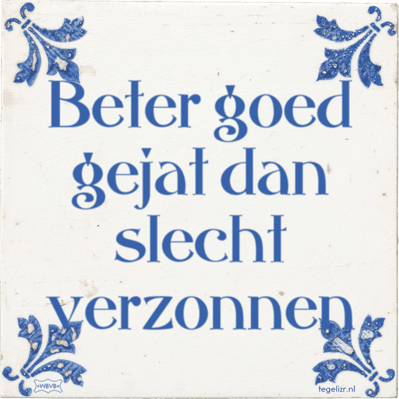 Bert Breed: Beter goed gejat dan slecht bedacht