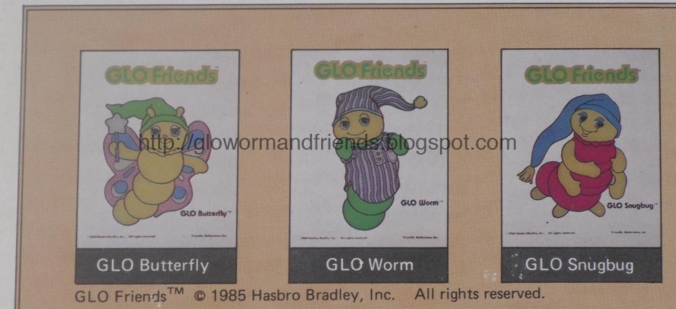 1980s Glo Worm and Glo Friends Toys and Collectibles: ROOM DECOR etc ...