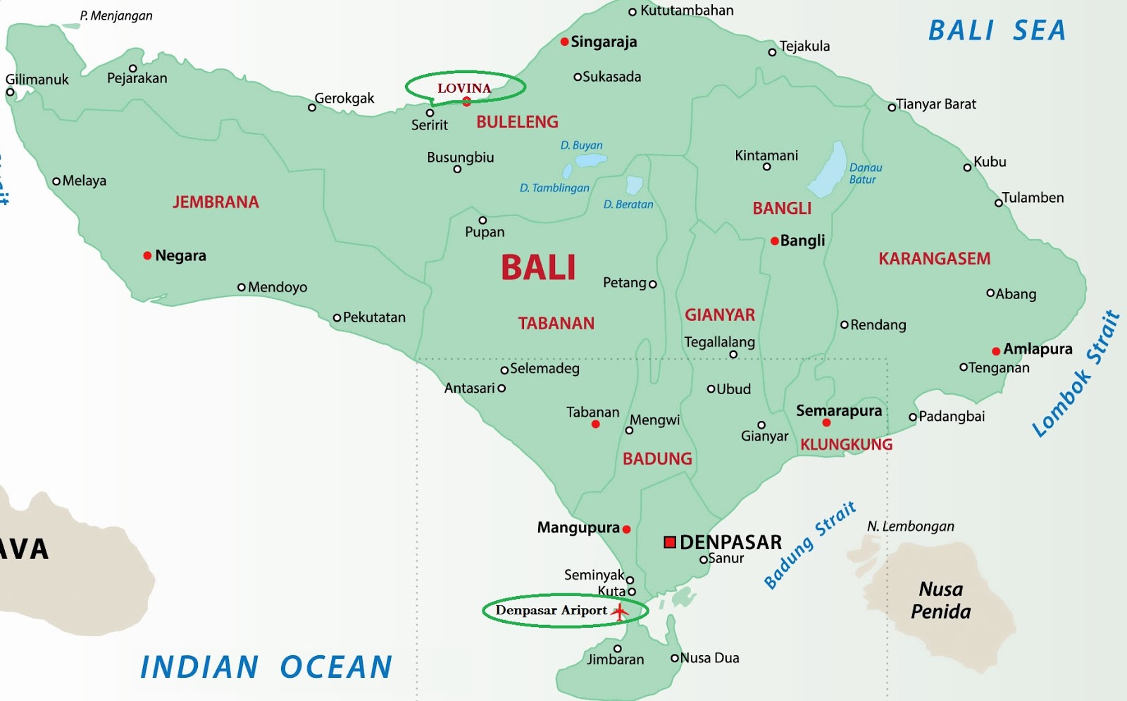 Bali Transport from Airport