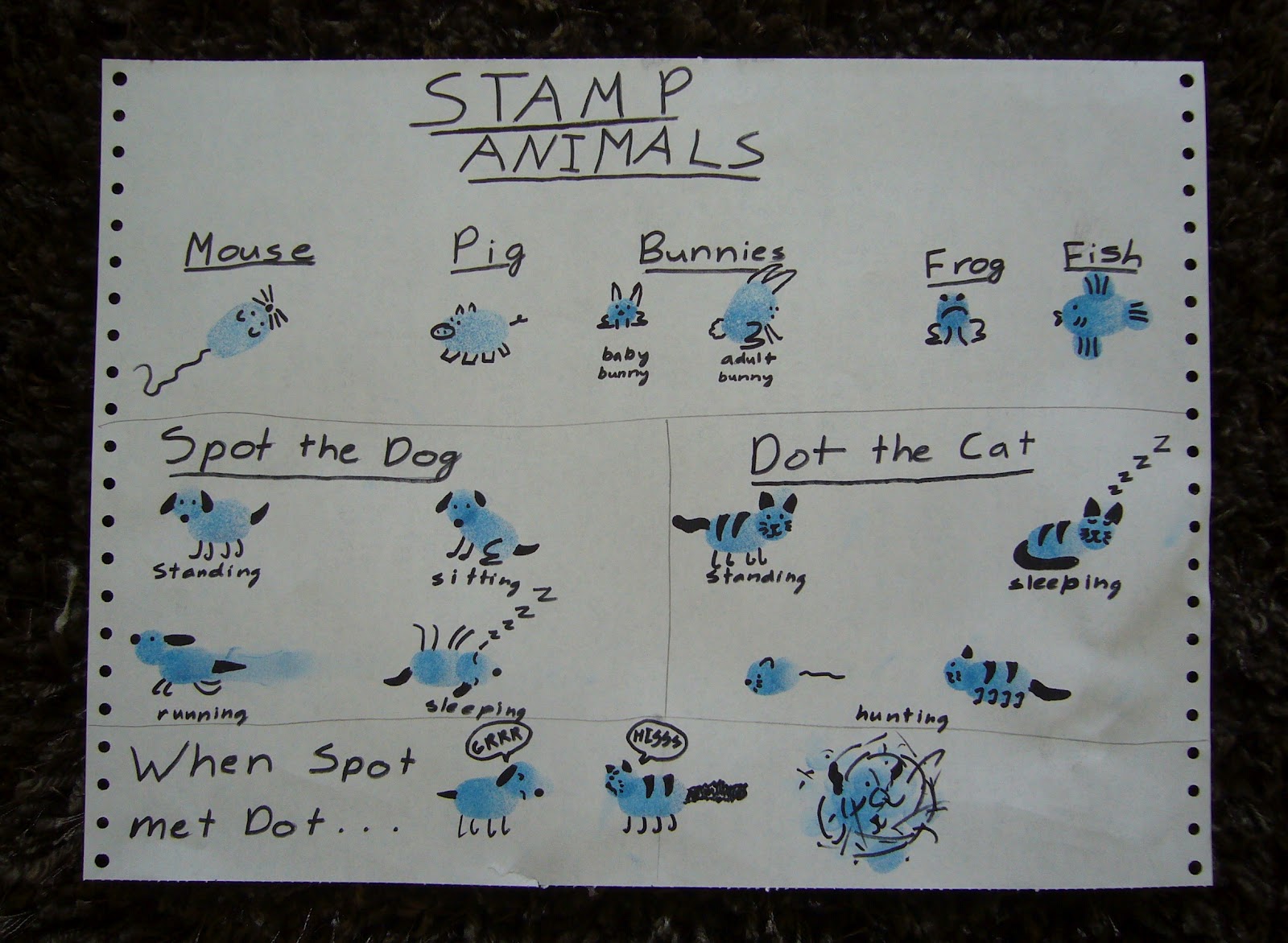 Holly's Creativity Blog: stamp animals