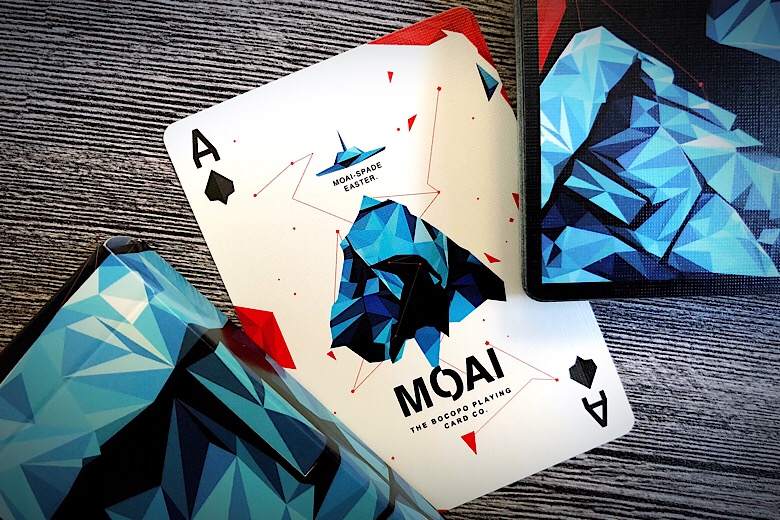 Detailed Look: MOAI Playing Cards by BOCOPO Playing Card Co