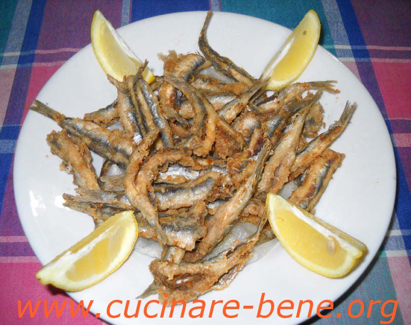 Alici fritte - Cucinare Bene | Ricette