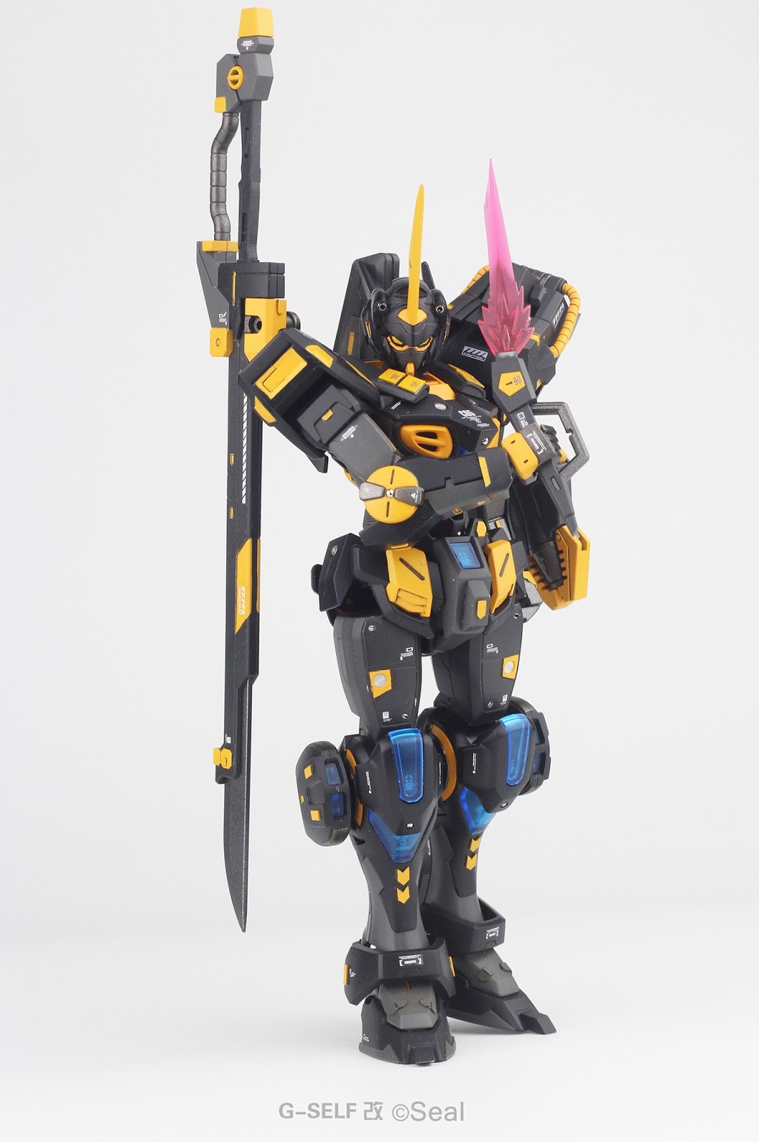 GUNDAM GUY: HG 1/144 G-Self Custom - Customized Build