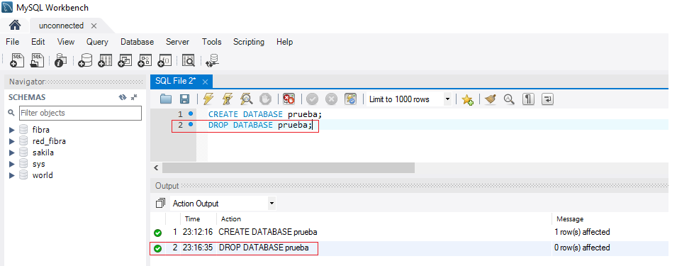 PYTHON: Ejemplos prácticos: COMANDOS BÁSICOS MYSQL PARA PYTHON