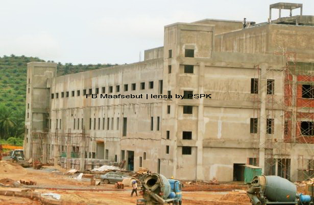 Progress Pembinaan Hospital Kuala Krai Yang Memang Cukup Besar