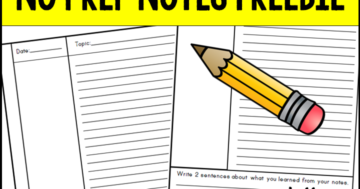 Kelly McCown: Elementary Interactive Notebook NO PREP Notes {FREEBIE}