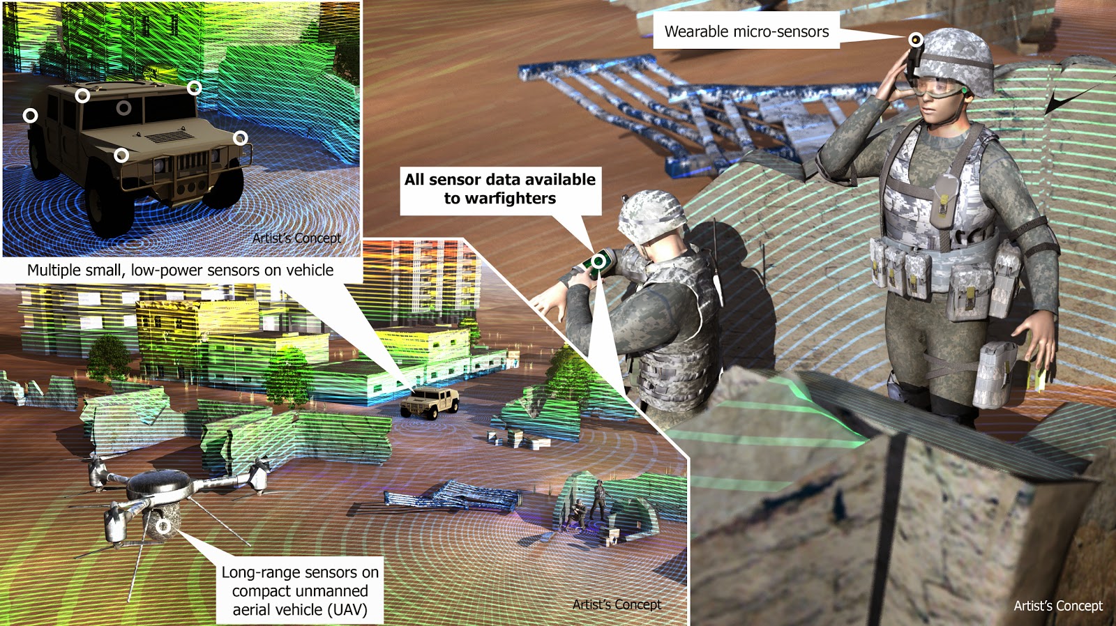 DARPA can non-mechanically sweep a laser back and forth 100,000 times a ...