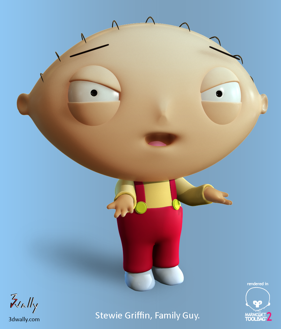 3dwally Stewie Griffin
