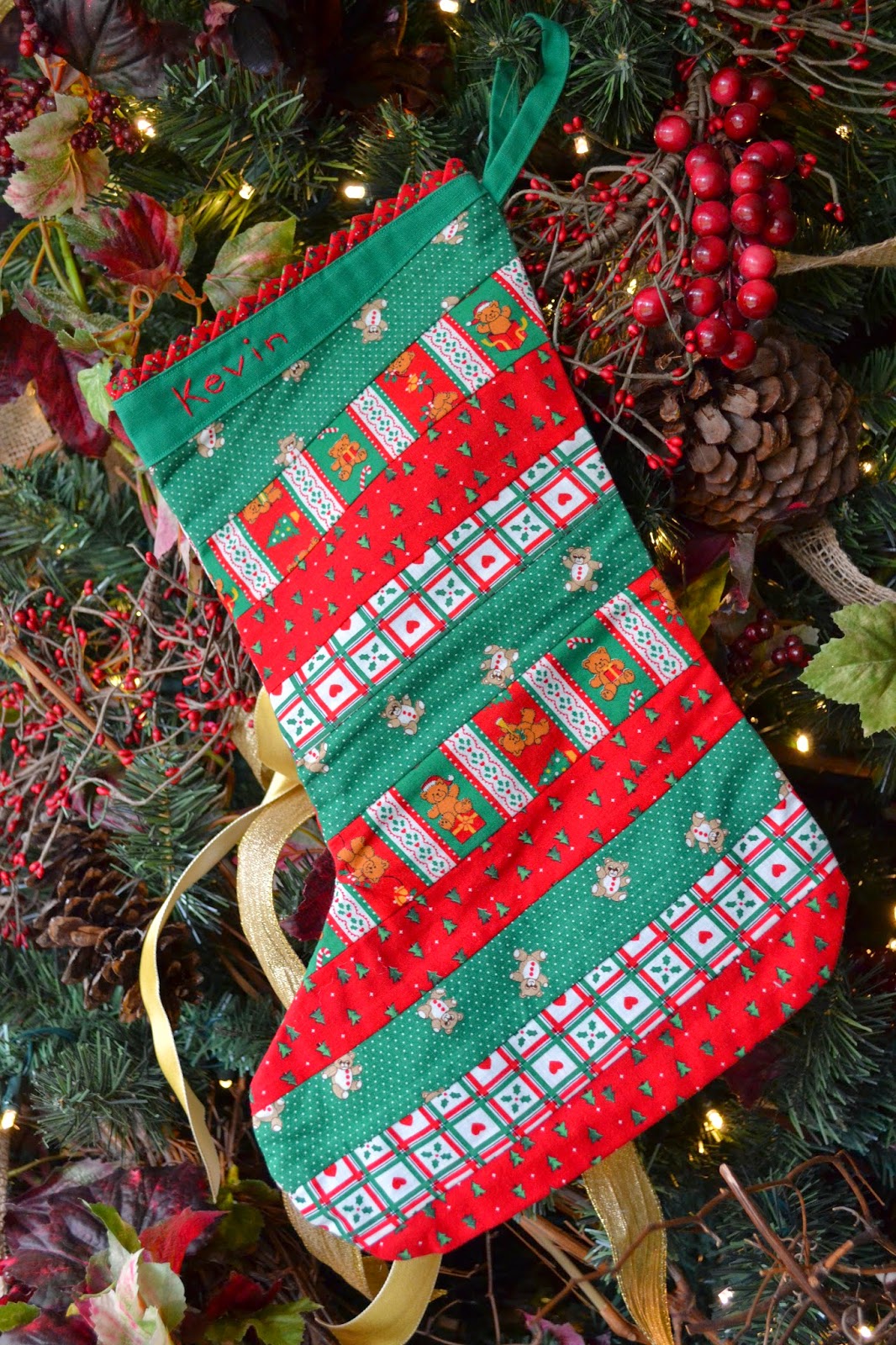 Quantrell Quips: Homemade Stockings - A Family Tradition