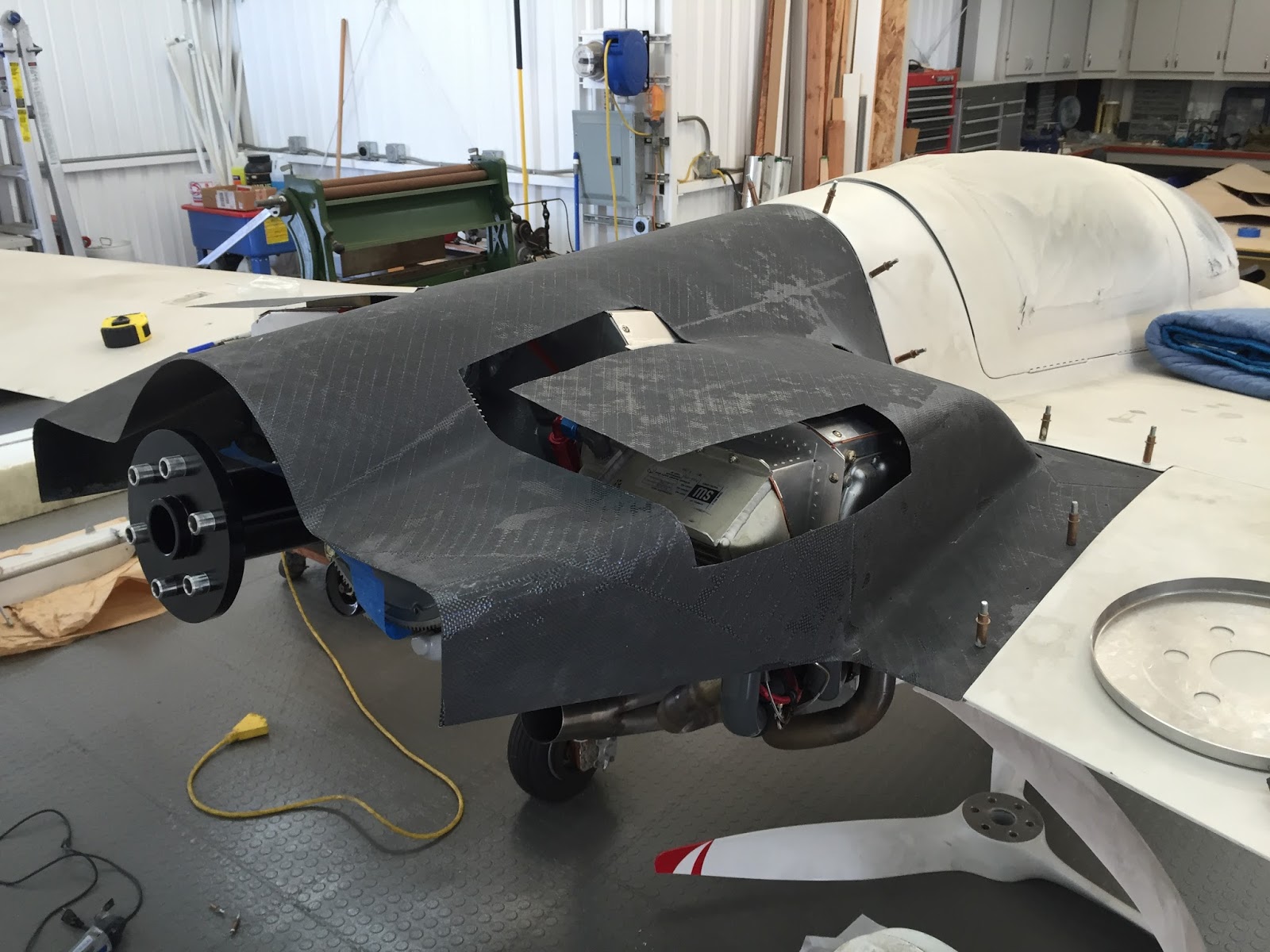 Long-EZ N159BB: Upper Cowl