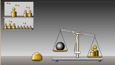 Mi Clase Virtual: La Masa de los Cuerpos, Experimento Interactivo!