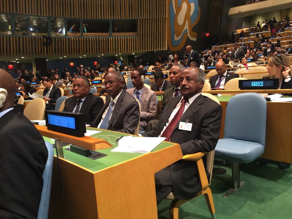 Senior Eritrean officials attending 69th UN General Assembly - Madote