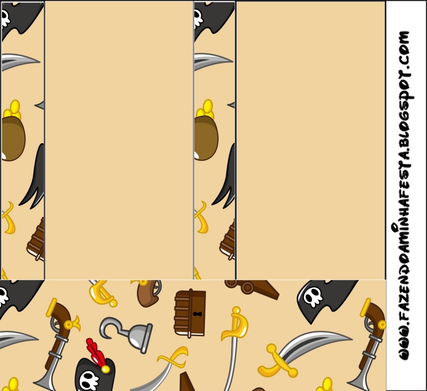 Pirate Party: Free Printable Candy Bar Labels. - Oh My Fiesta! in english