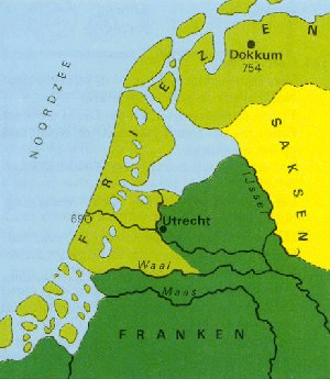 Middeleeuwen: Franken en Saksen