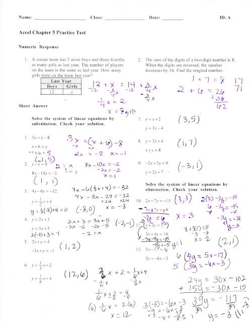 Ms. Jean's ACCEL 7 Blog: Chapter 5 Practice Test
