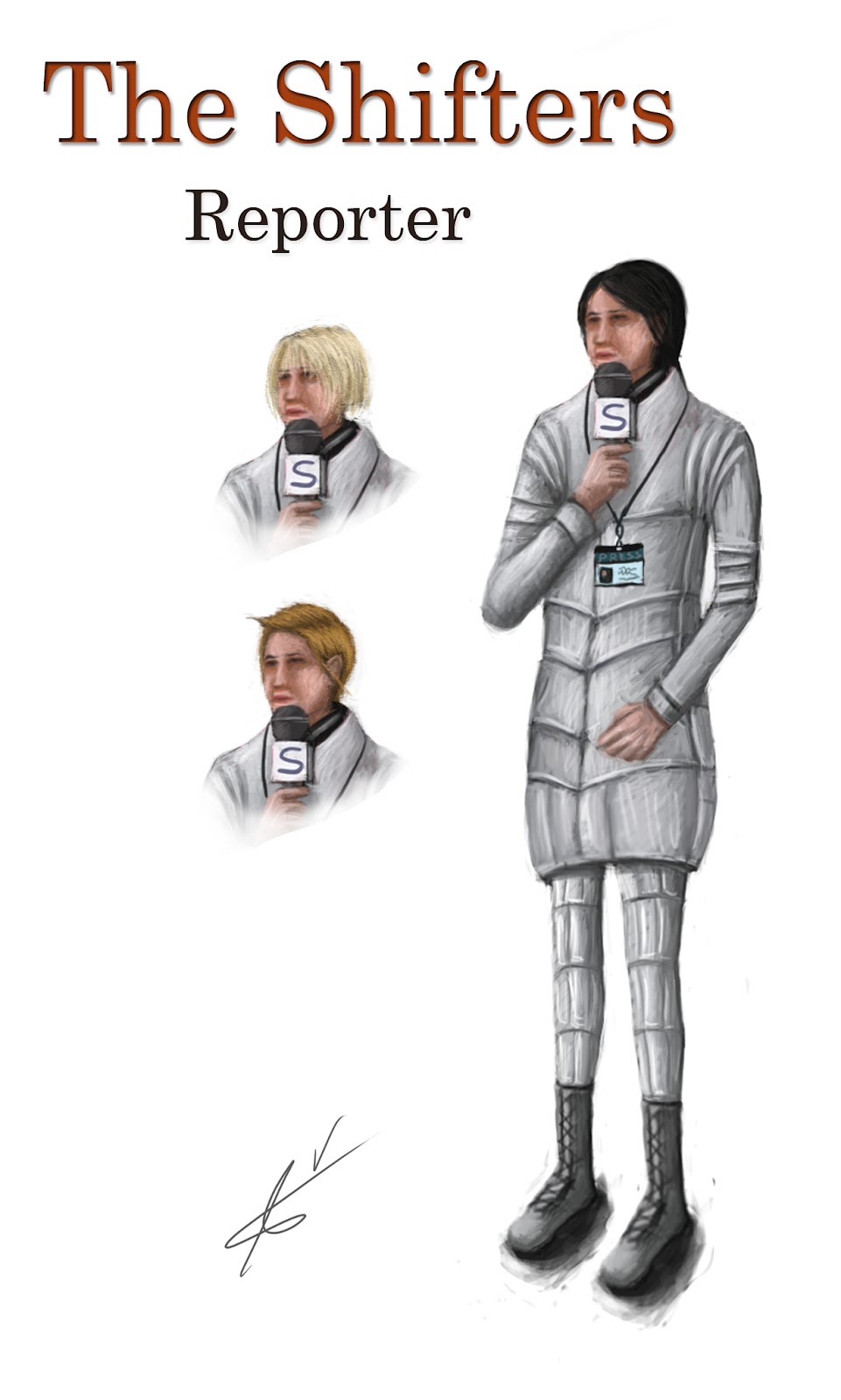 THE SHIFTERS: Character Concept Art