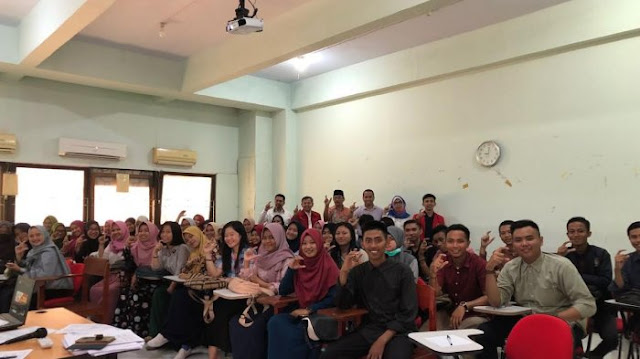 270 Mahasiswa Untad Palu Ikut Kuliah Umum di FH Unhas Makassar