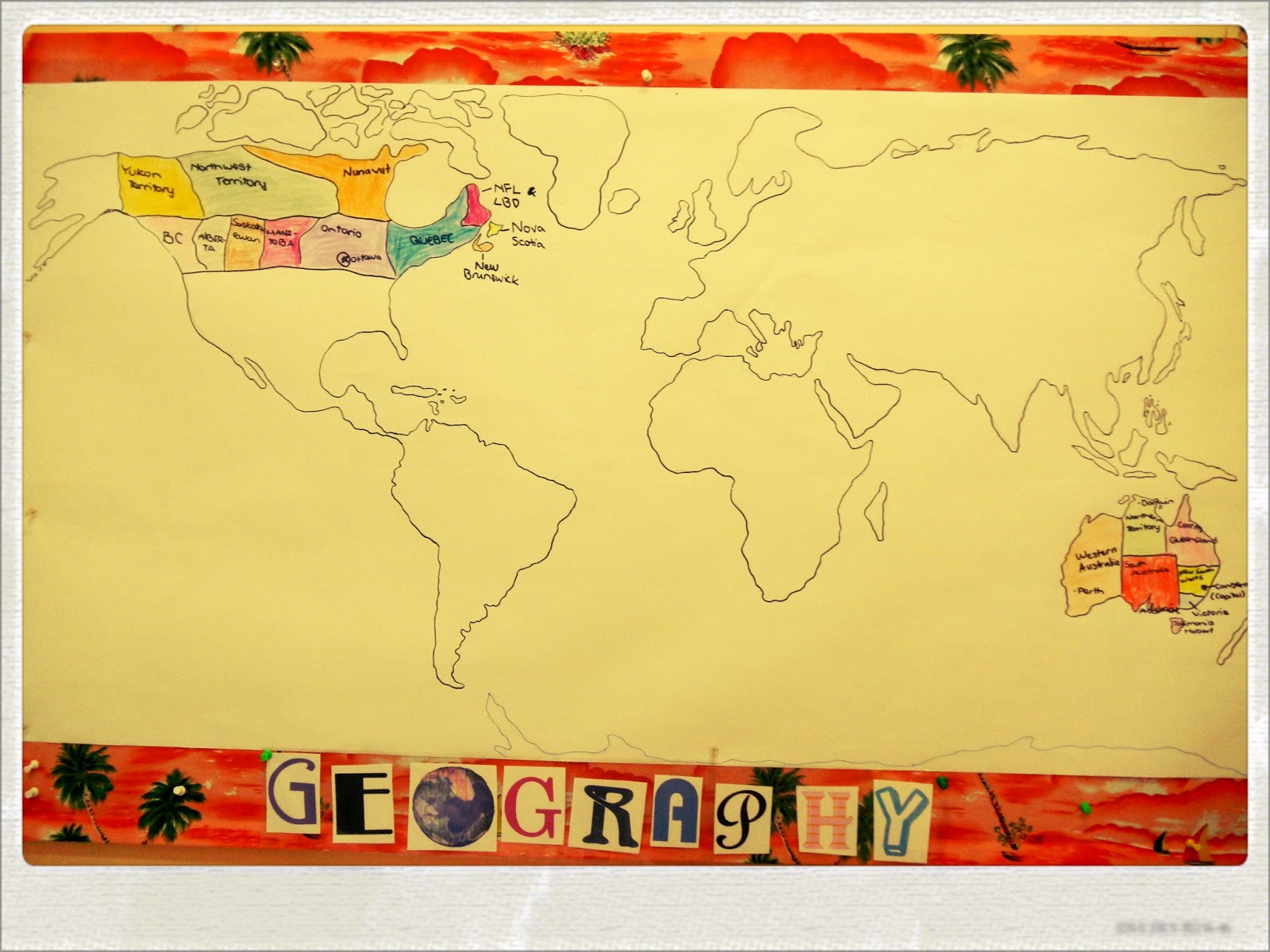 The Cultural Classroom: Interactive World Map