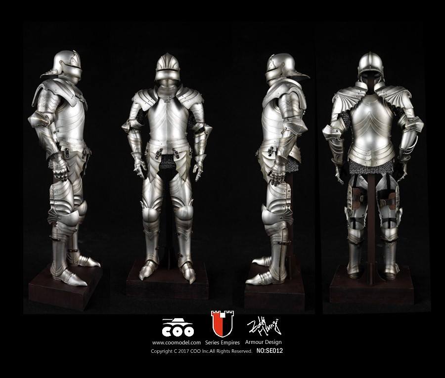 toyhaven: COOMODEL 1/6th scale Series of Empires Die-cast Gothic Knight ...
