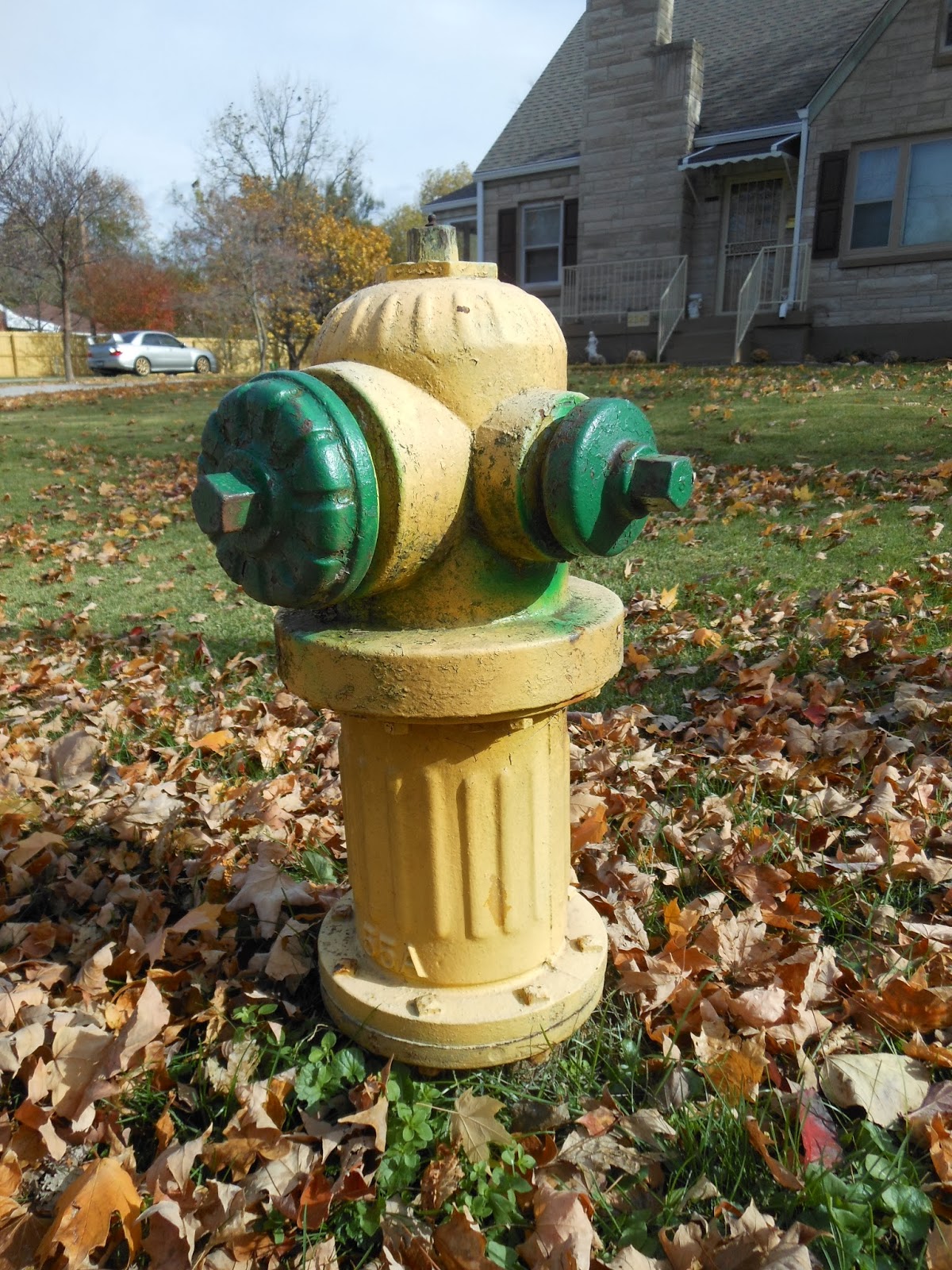 Kathy's Daily Art: Photo suite 101 -- yellow hydrants