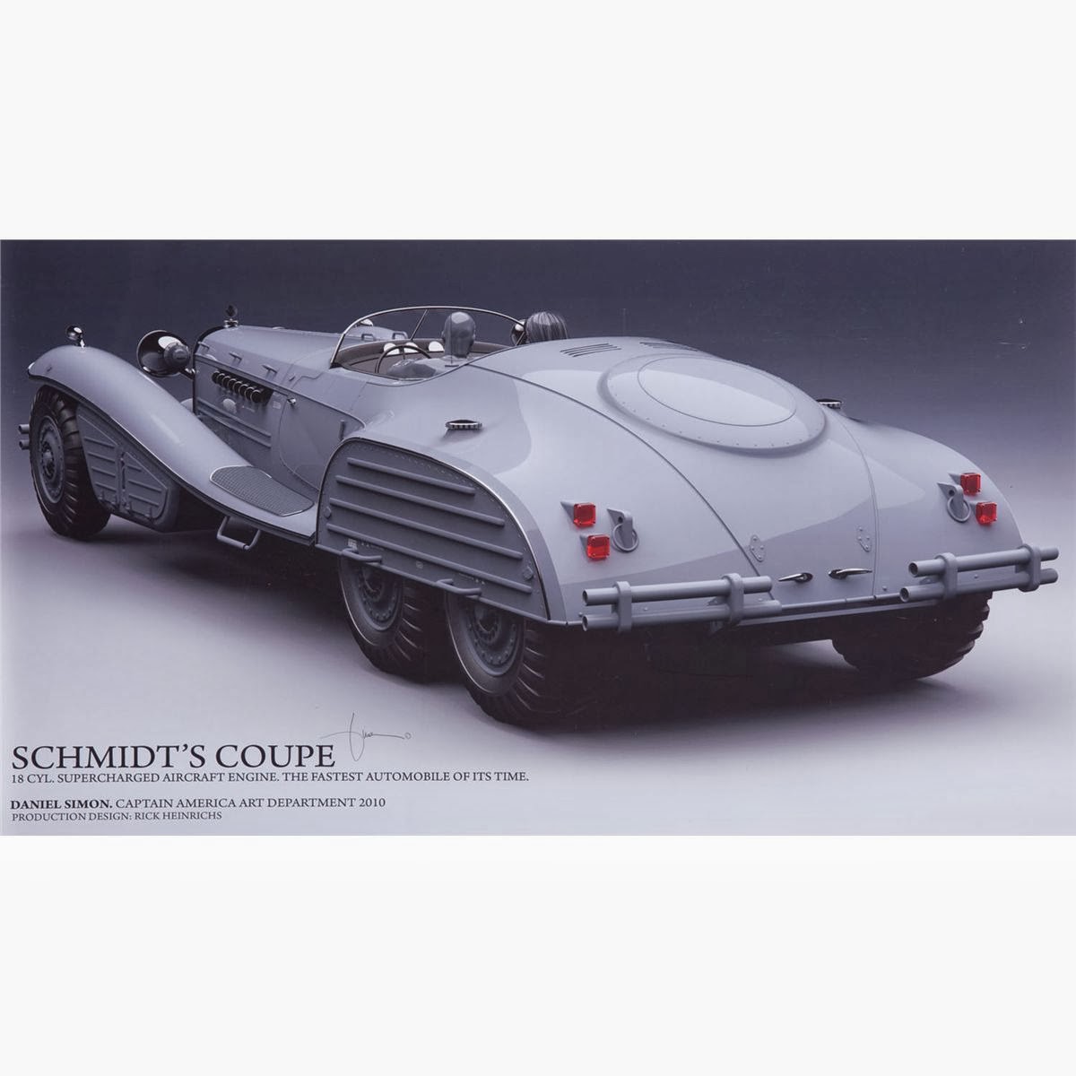 CAPTAIN AMERICA: THE FIRST AVENGER Hydra Vehicle Concept Designs by ...