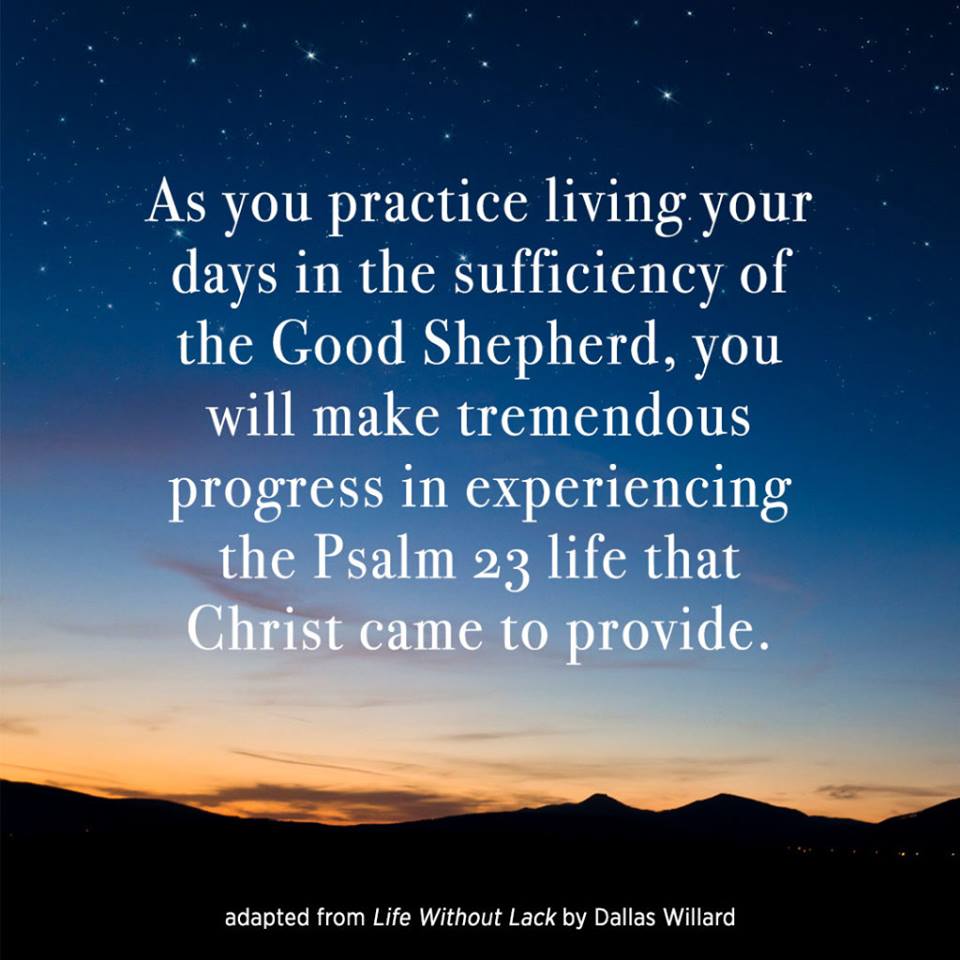 Whispering the Word: Life Without Lack by Dallas Willard--- the Mindset ...