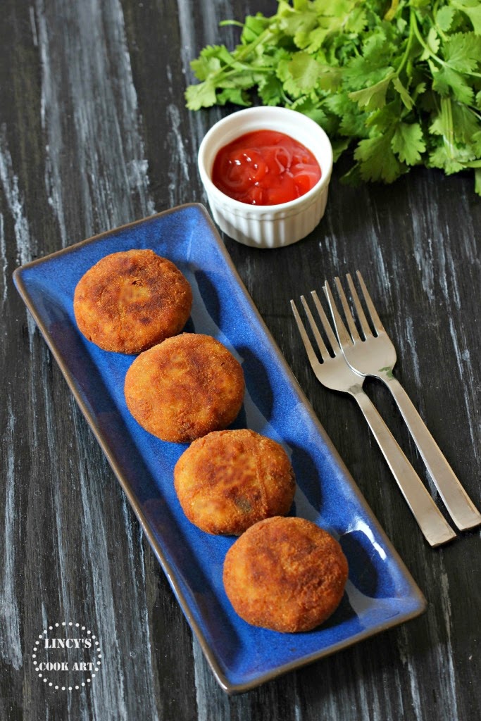 Chicken Cutlet ~ Lincy's Cook Art