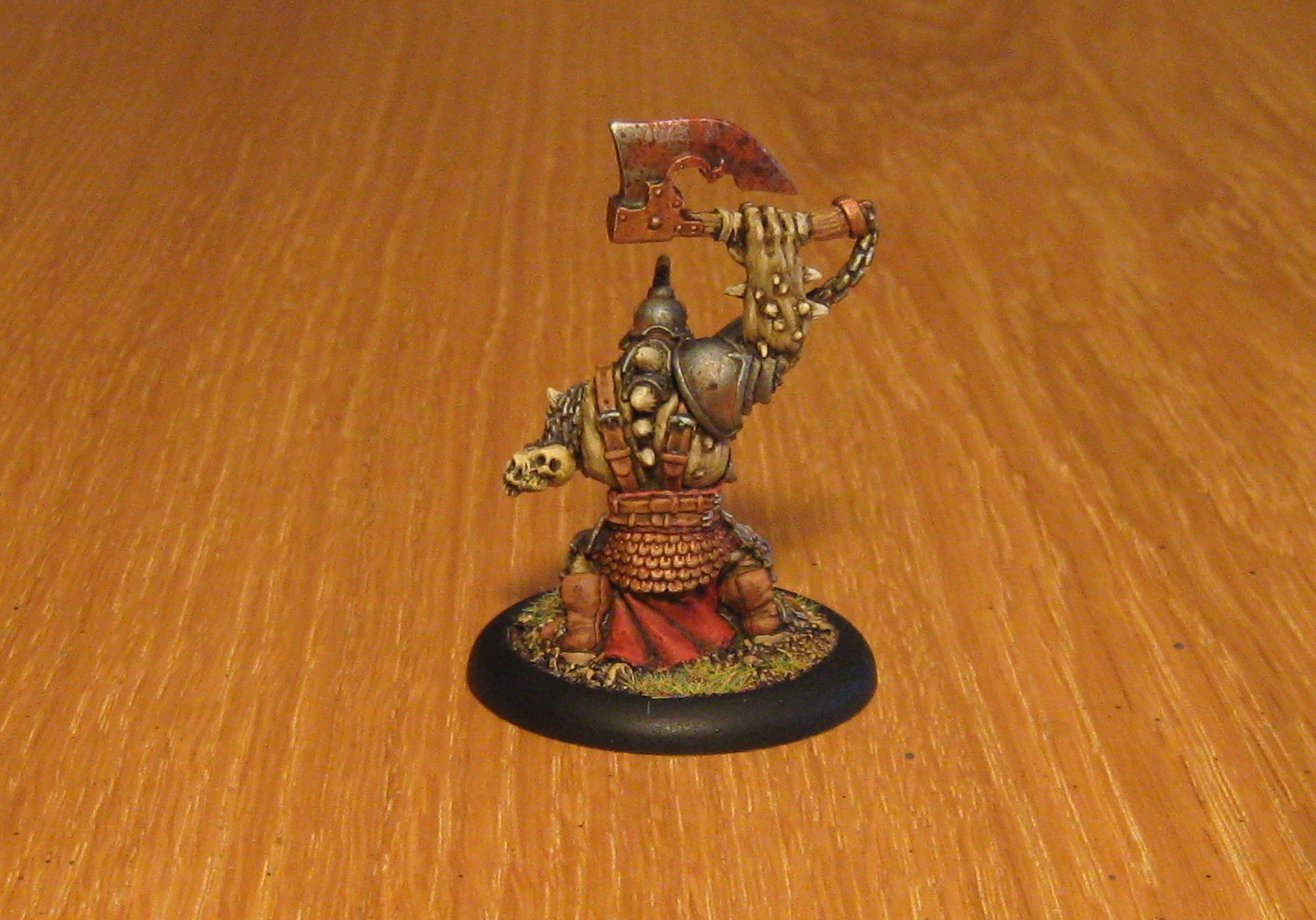 Kevin's Miniatures & Hobby Table: Tutorial: Weathering Metal Armor