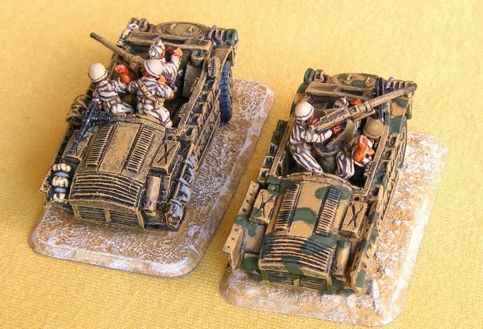 Miniature Soldiers: WWII Italian Auto Sahariana in North Africa, FOW