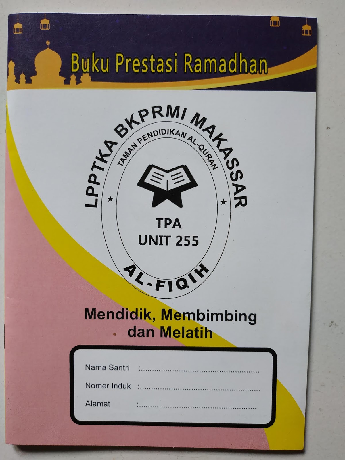 Buku Pegangan Santri Tpq - Guru Sekolah