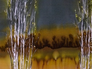 Ashbee Design: Batik Birch Trees