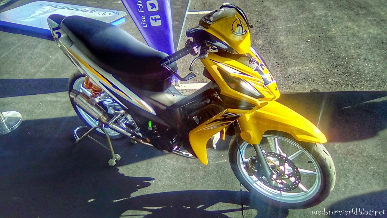 Modifikasi Motosikal Cubprix KRISS MR2 - MODENASWORLD