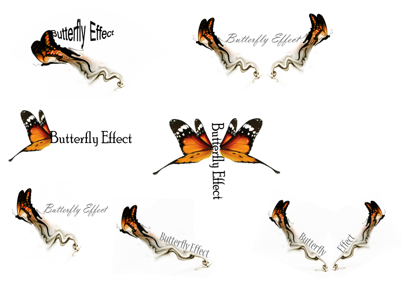 Micaela: butterfly effect logos