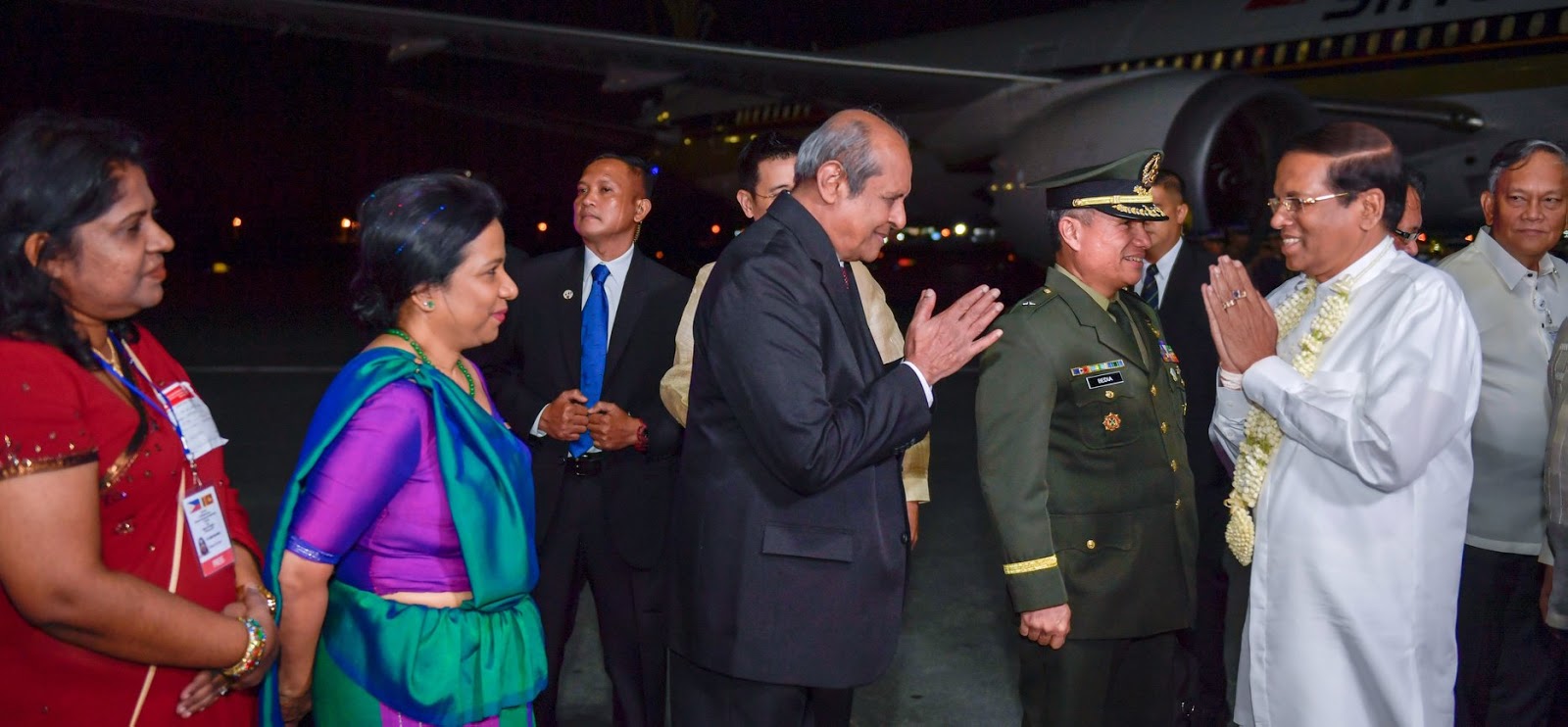 ජනපති පිලිපීනයේදී (photos)