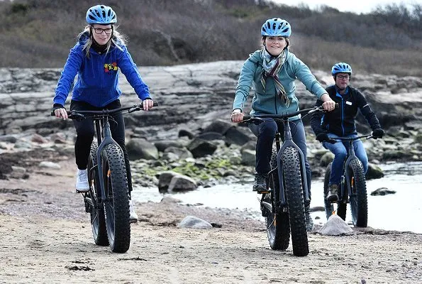 Crown Princess Victoria's 19th hiking took place in Halland